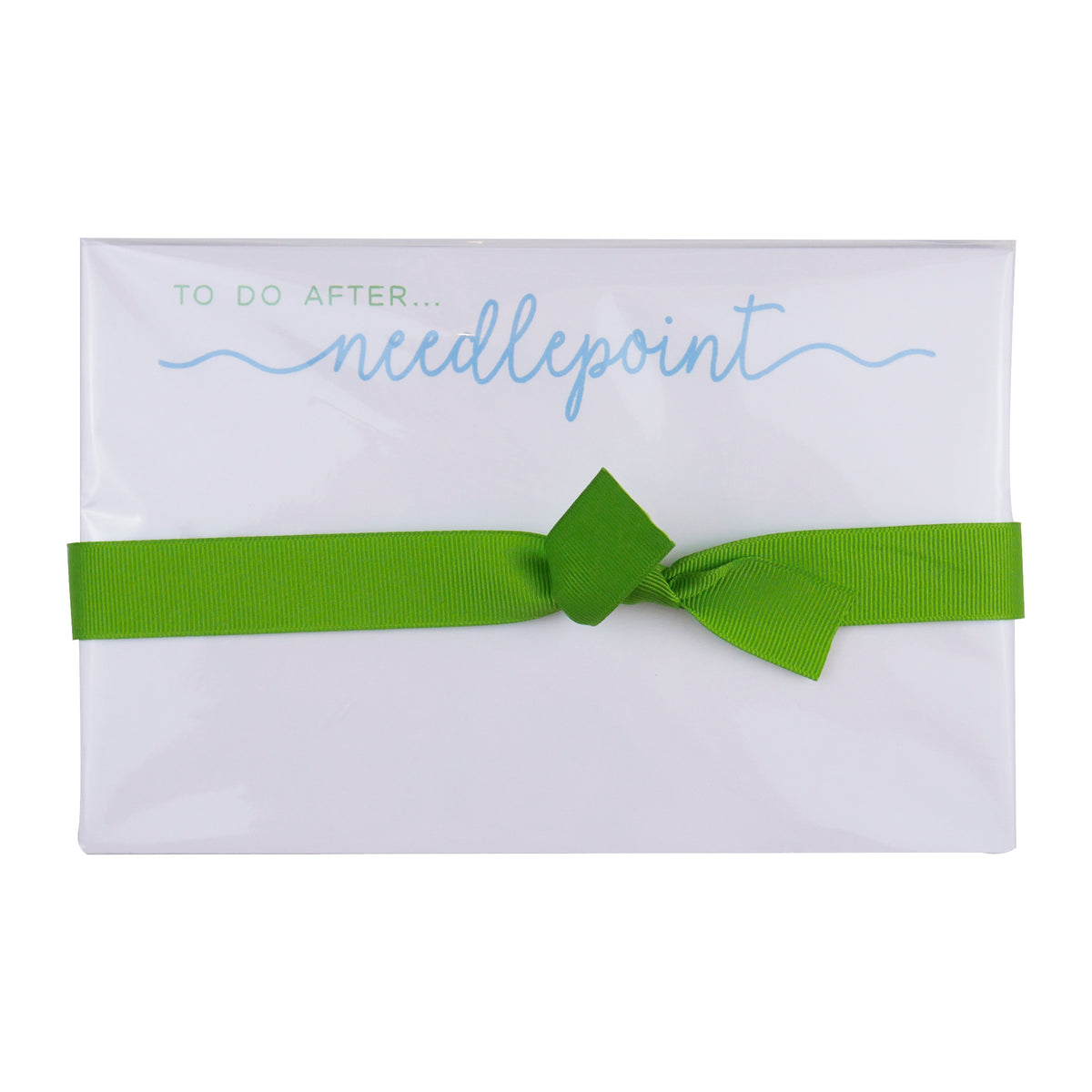 To Do After Needlepoint Rectangular Notepad – Third Coast Stitches