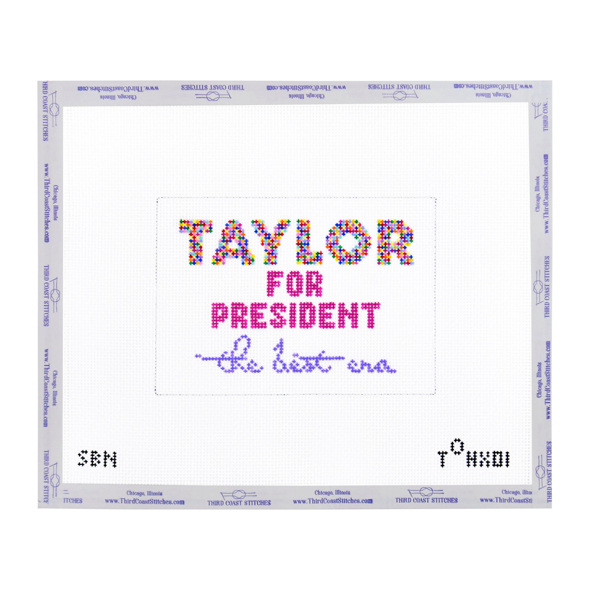 Taylor for President – Third Coast Stitches