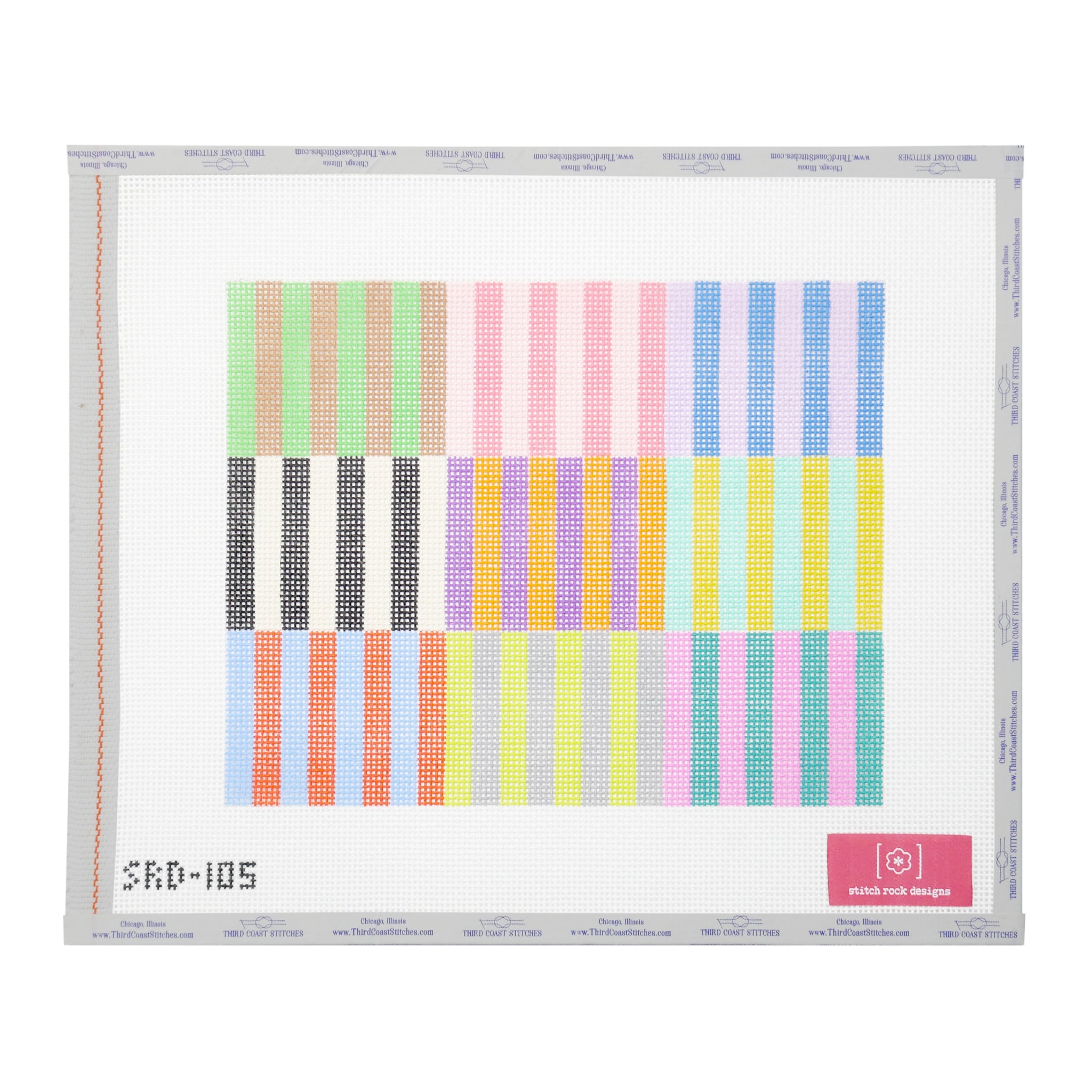 Color Blocked Stripes – Third Coast Stitches