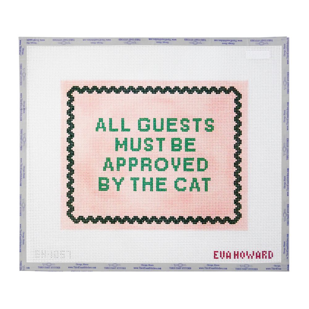 Must Be Approved By The Cat – Third Coast Stitches